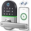 Amazon.com: Smart Keypad Door Lock with Handle: NICE DIGI Keyless Entry ...