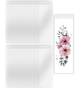 Amazon.com : DSYIL 120 Pack Bookmark Sleeves, Clear Bookmark Holders ...