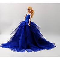Cora Gu [Handmade Dress Fit for Doll Handmade Sapphire Blue Ball Gown ...