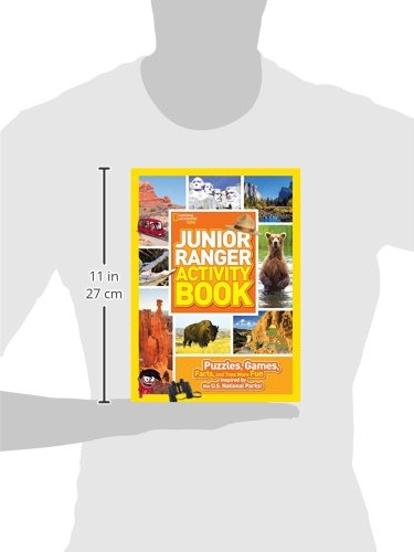 Junior Ranger Activity Book: Puzzles, Games, Facts, and Tons - Want It All