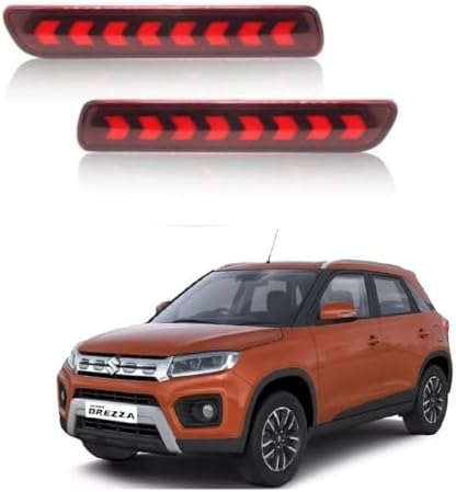 Car Rear Bumper LED Reflector Matrix Scaning Brake Light (Running ...