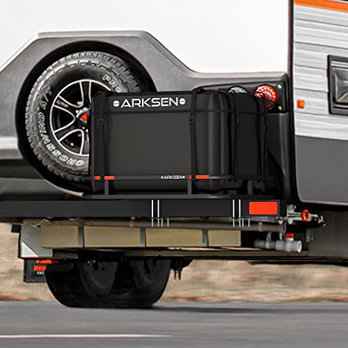 Snapklik.com : ARKSEN 32 X 26 Inch Bumper Mounted Cargo Rack Carrier ...