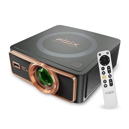 FIZIX FX PRO 1080P Native Fully Automatic 4K Projector for Home | 1800 ...