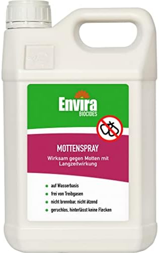 Envira Motten-Spray 5 Liter - Mittel gegen Motten, Kleidermotten ...