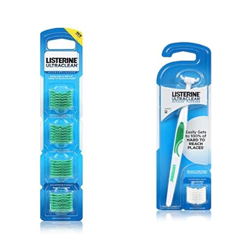 Amazon.com : Reach Listerine Ultraclean Access Flosser Refill Heads ...