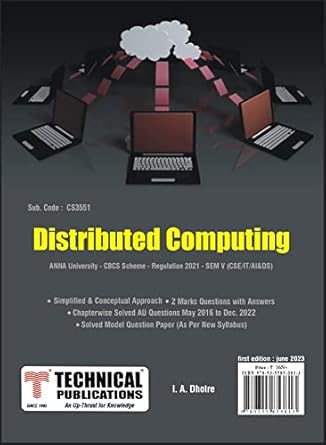 Distributed Computing for BE Anna University R21CBCS (V - CSE / IT / AI ...