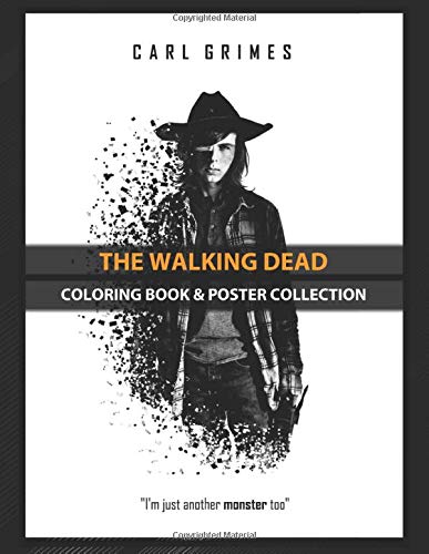 Coloring Book & Poster Collection: The Walking Dead Carl Grimes Tv ...