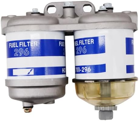 Amazon.com: HDF296 Dual Tractor Fuel Filter CAV Style Replace 3003-3102 ...