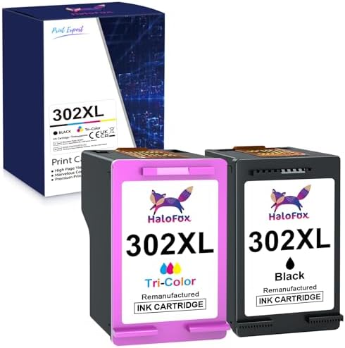 Smart Ink Remanufactured Ink Cartridge Replacement for HP 302 XL 302XL ...