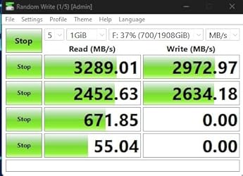 Amazon.com: Ediloca EN870 SSD 2TB PCIe Gen4, Up to 7300MB/s, 3D TLC ...