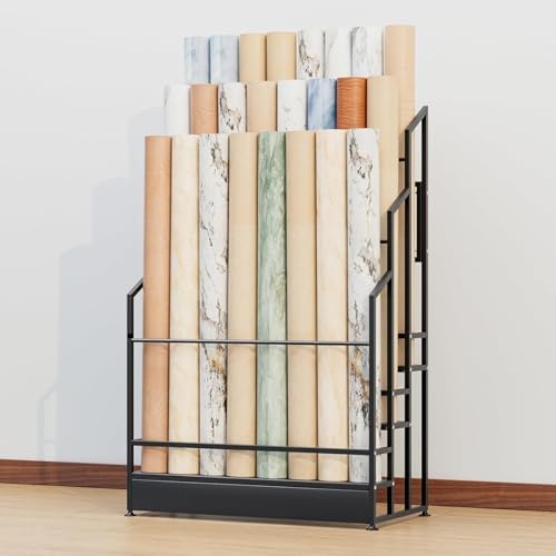 Amazon.com: XAWSOP Vertical Wallpaper Holder Sticker Storage Display ...