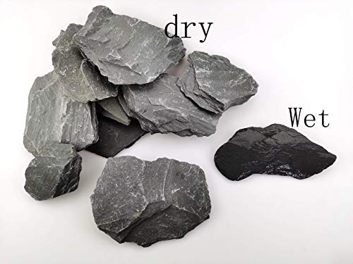 Voulosimi Natural Slate Rocks PH Neutral Stone Perfect Rocks for ...
