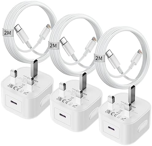 AICCOLO 20W USB C Fast Charger With 2M Cable for iPhone 14/14 Plus/14 ...