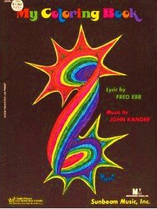 MY COLORING BOOK Words by Fred Ebb. Music by John Kander: Amazon.com: Books
