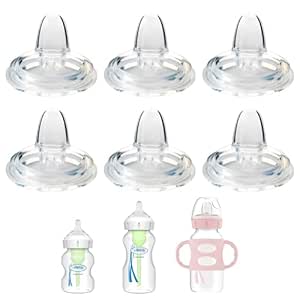 Amazon.com : Sippy Nipple for Dr. Brown's Wide-Neck Baby Bottles ...