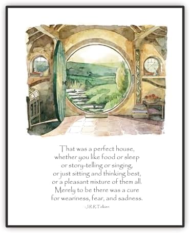 Amazon.com: SWITHOM Inspirational Quote Print, That Was a Perfect House ...