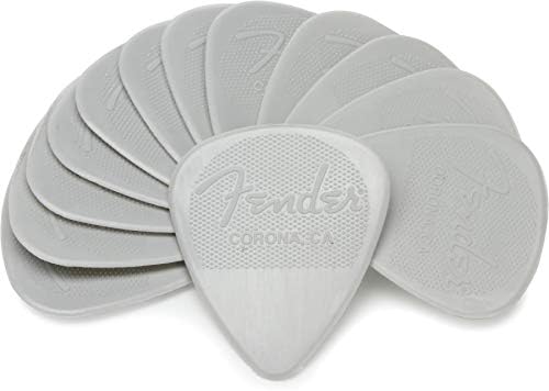 Fender Nylon Picks 12er Set 0,60 - Plektren Set : Amazon.de ...