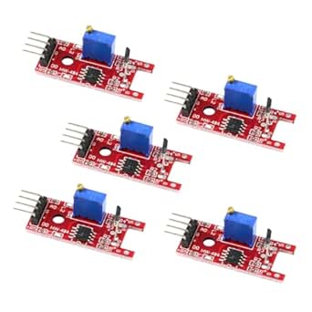 CNMCUIC 5PCS/Lot 49E Linear Hall Sensor Module Magnetic Magnetic Field ...
