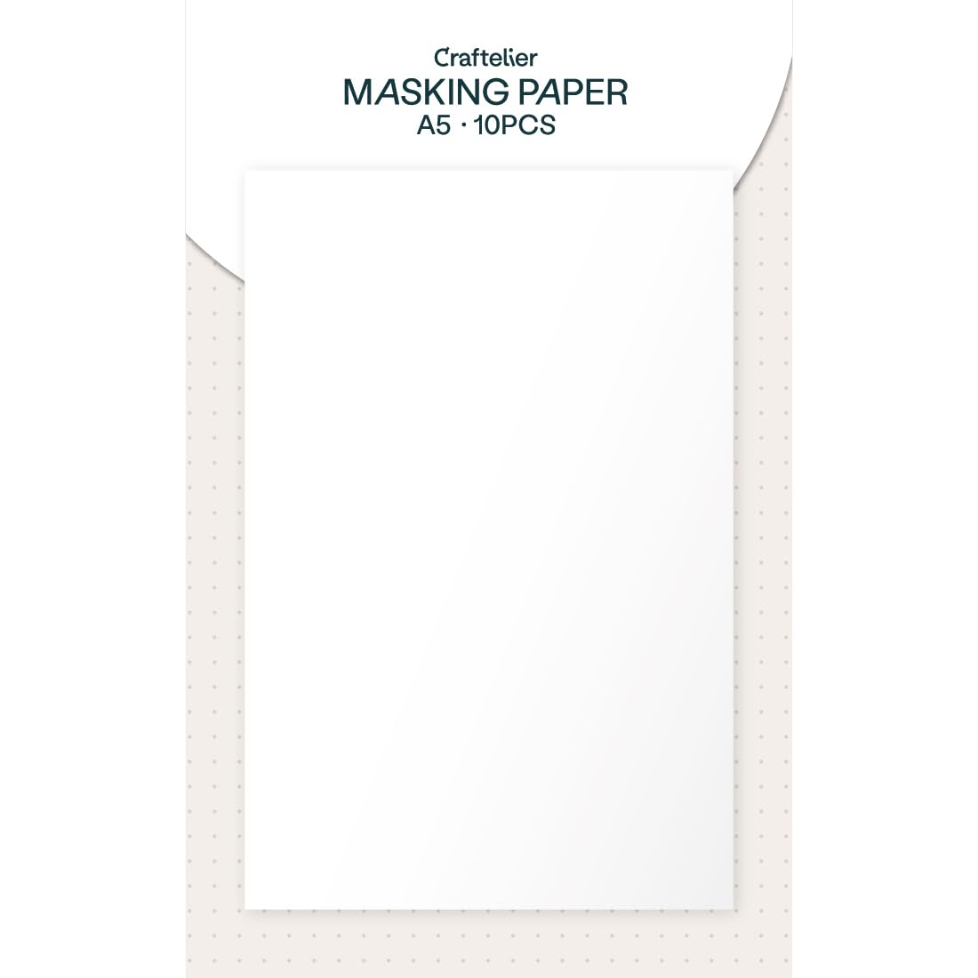 Craftelier - Masking Paper | Adhesive Paper Sheets Ideal for Creating ...
