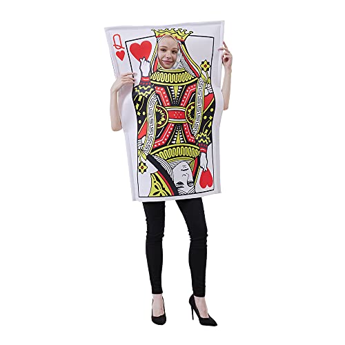 Snailify King and Queen Card Costume Poker Cards Queen of Hearts ...