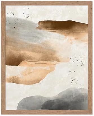 Amazon.com: Poster Master Abstract Flow Poster - Neutral Watercolor ...
