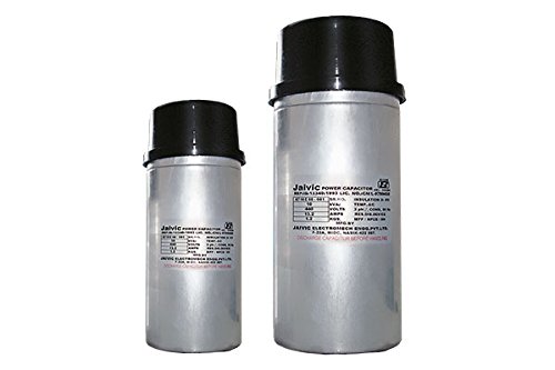 Jaivic Power Factor Correction Capacitor, 10 Kvar 440V, Pack Of 2 ...