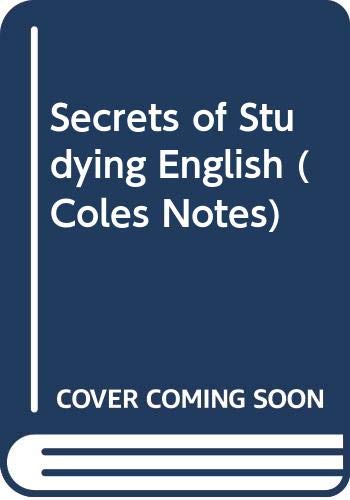 Amazon.co.jp: Secrets of Studying English (Coles Notes) : 本