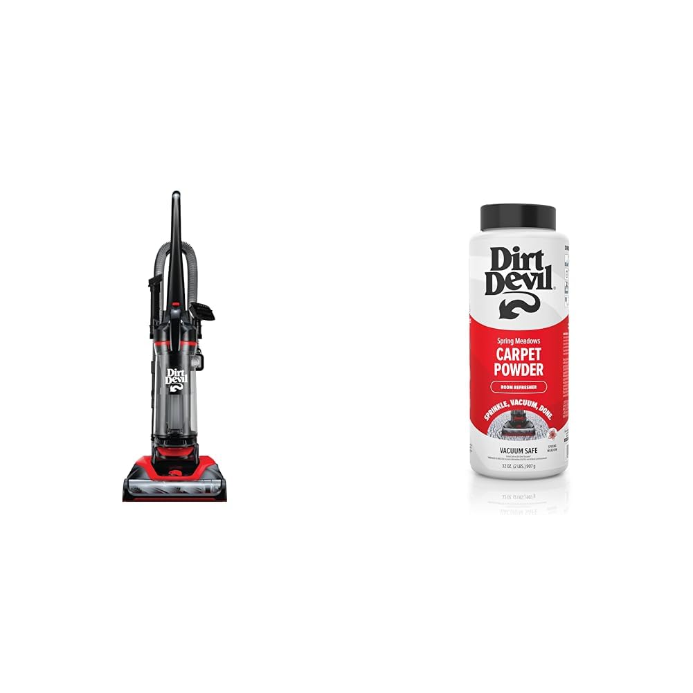 Amazon.com - Dirt Devil Multi-Surface Extended Reach+ Bagless Upright Vacuum Cleaner Machine ...