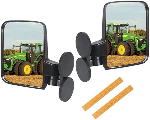 Amazon.com: KEMIMOTO Tractor Magnetic Side Mirrors, 114 Lbs Magnet Rear ...