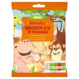 Amazon.com : ASDA Cheeky Monkey & Friends 160g : Grocery & Gourmet Food