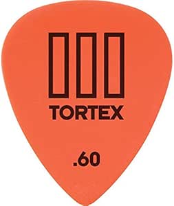 Amazon.com: Dunlop Tortex T3 Sharp .60mm (12) : Musical Instruments