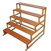 Hastha Kalalu 5-Step Wooden Golu Stand - Easy Assembly & Storage for ...