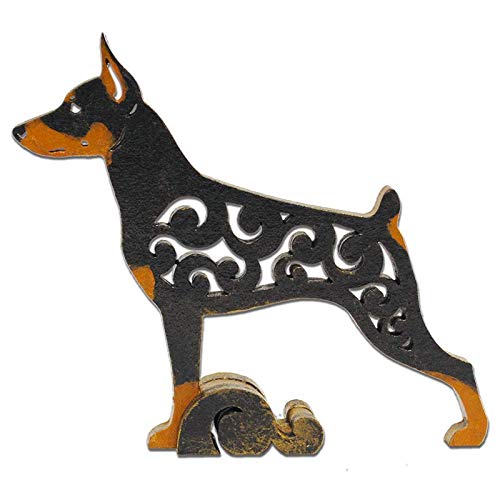 Amazon.com: Black/tan Miniature Pinscher (Zwergpinscher, Min Pin) dog ...