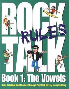 Rock Talk Rules Book 1: The Vowels (Rock Talk): Jenny Redding ...