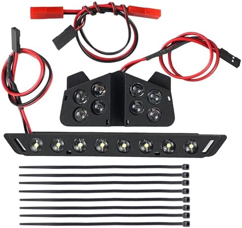 Amazon.com: RCLIONS RC Car Light Kit Headlight Taillight Lights LED ...