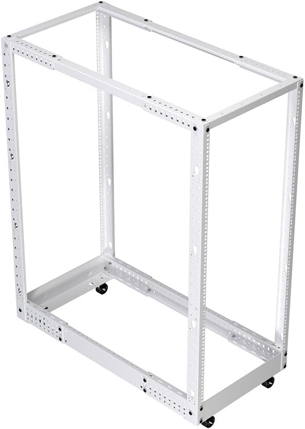 Amazon.com: NavePoint 25U 4-Post Open Frame Server Rack for 19 Inch ...