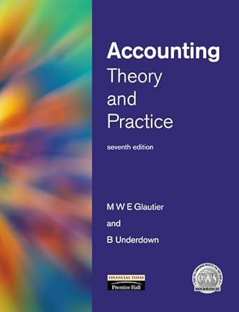 Accounting: Theory and Practice, 7th Ed.: Amazon.co.uk: Glautier, Michel, Underdown, Prof Brian ...