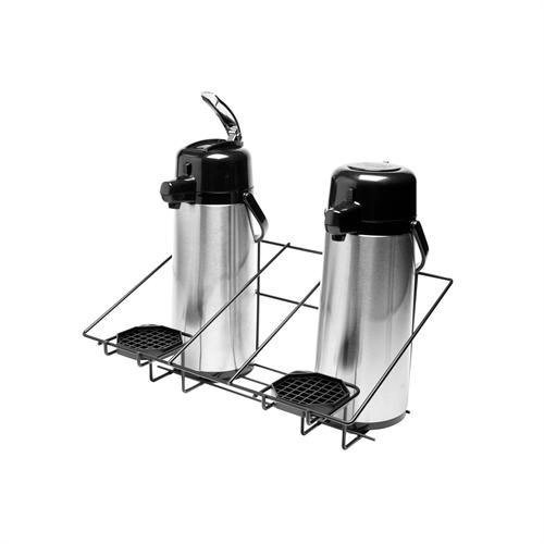 Amazon.com: Service Ideas APR2BLC Double Airpot Rack, Powder Coated ...