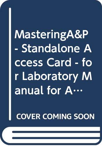 Mastering A&P - Standalone Access Card - for Laboratory Manual for ...