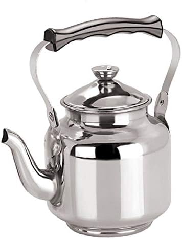 Jumbo Stainless Steel Tea Coffee Kettle KITLI 50 Cups (5 LITERS) Gas ...