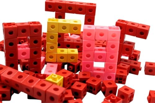 Buy The Labworld Math Snap Interlocking Cubes, 2cm, Kids Building ...