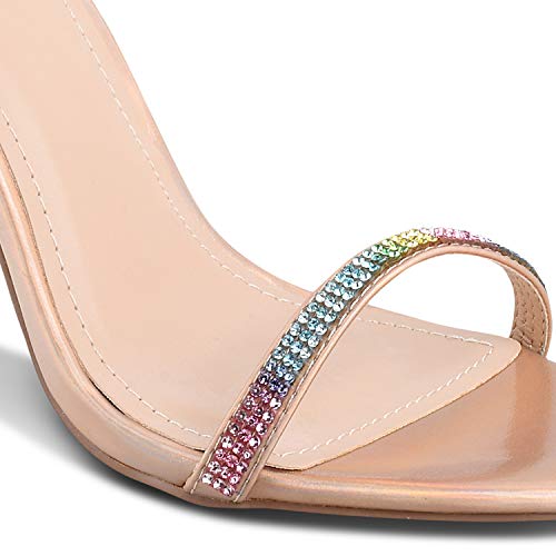 Buy Stelatoes Women's Synthetic Champion Sandals (Heel Height : 4.7 ...