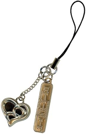 Amazon.com: Death Note: Ryuk Earring Charm and Death Note Logo Cell ...