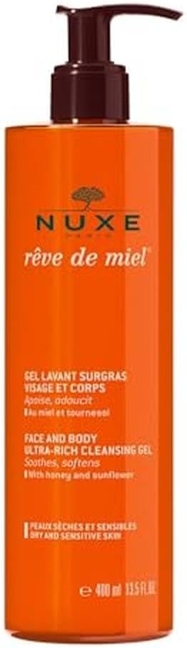 Nuxe Face and Body Ultra Rich Cleansing Gel 400ml : Amazon.co.uk: Beauty