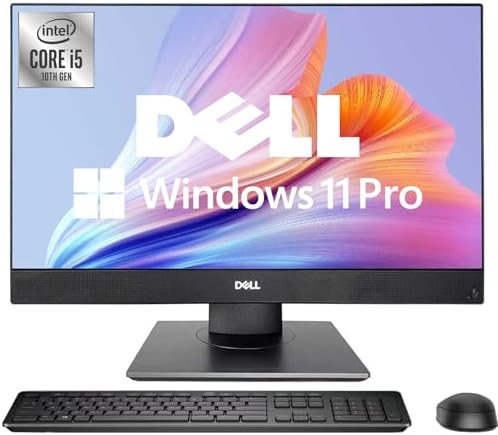 Amazon.com: Dell OptiPlex 7490 23.8" FHD All-in-One Desktop PC, Quad ...