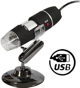 Amazon.com: Pggpo 1.3 Mega Pixels 500X USB 2.0 Digital Microscope with ...