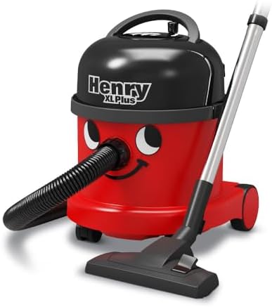 Henry XL Plus NRV370 Cylinder Vacuum Cleaner, 15L, Red Black : Amazon ...