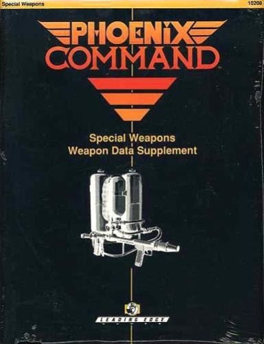Phoenix Command special weapons weapon data supplement Leading Edge ...