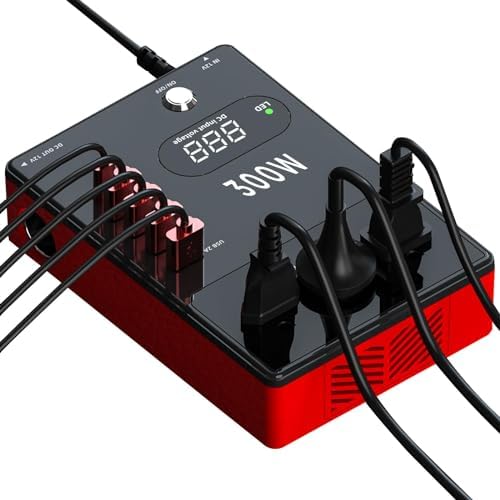 Amazon.com: 300W Car Power Inverter,Power Inverter 12V DC to 110V AC ...