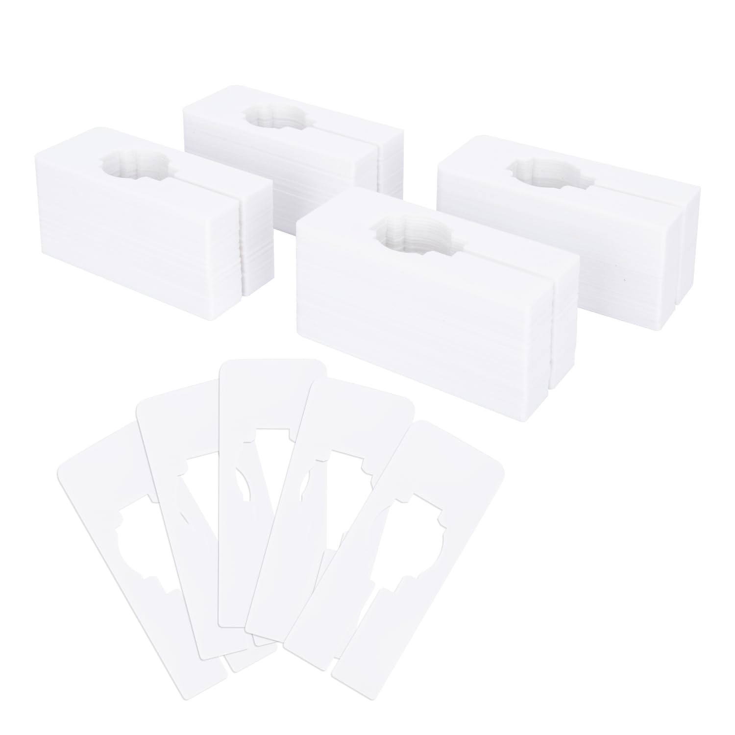Amazon.com: 140 Pieces Rectangular Size Dividers, Clothing Hanger ...